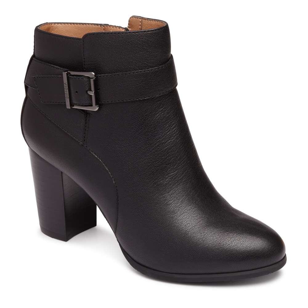 Alison Ankle Boot - Black – Vionic Shoes