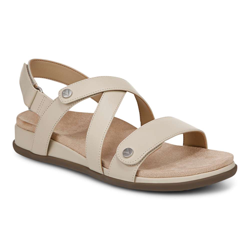 Cypress Back Strap Sandal - Parchment – Vionic Shoes
